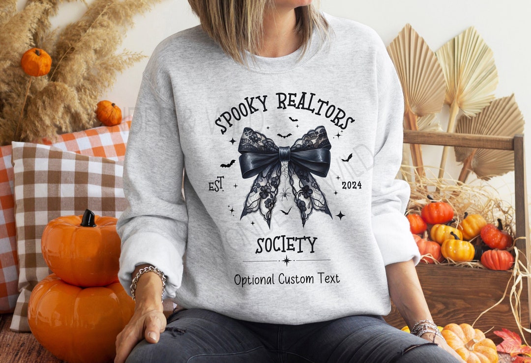 Halloween Realtor Shirt, Cute Realtor Sweatshirt, Personalized Real ...