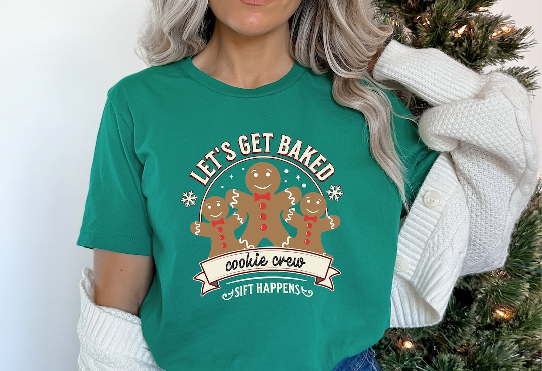 Christmas Gingerbread Shirt Custom Christmas Baking Crew Shirt ...