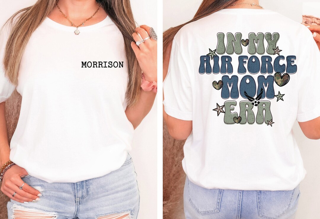 Personalized Air Force Mom Shirt Air Force Family Basic Training Shirt ...