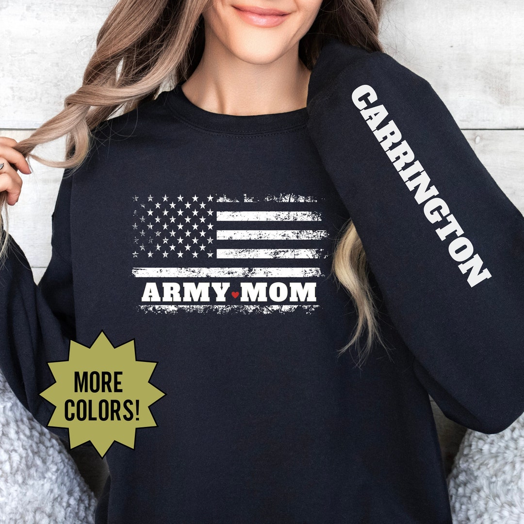 Personalized Army Mom Shirt Army Family Basic Training Shirt American ...