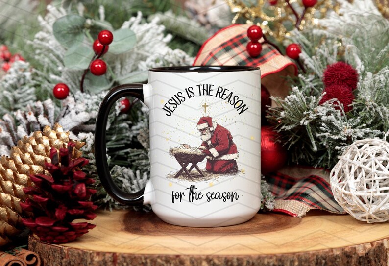Nativity Scene Mug Gift for Christian Religious Mug Gift Christian ...