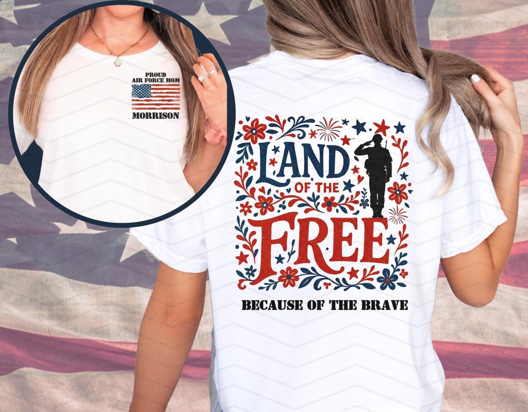 Custom Air Force Mom Shirt, Air Force Mom Crewneck, Military Mom Gift ...