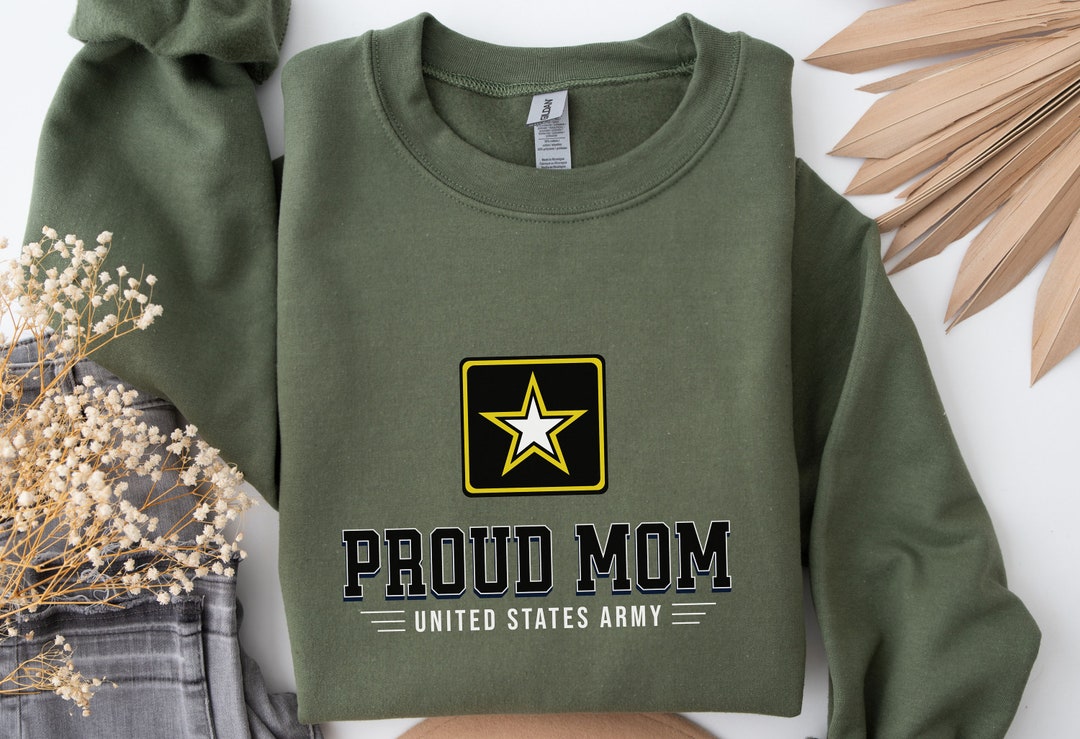 Army Mom Sweatshirt, Army Mama Shirt, Soldier's Mom, Gift for Army ...