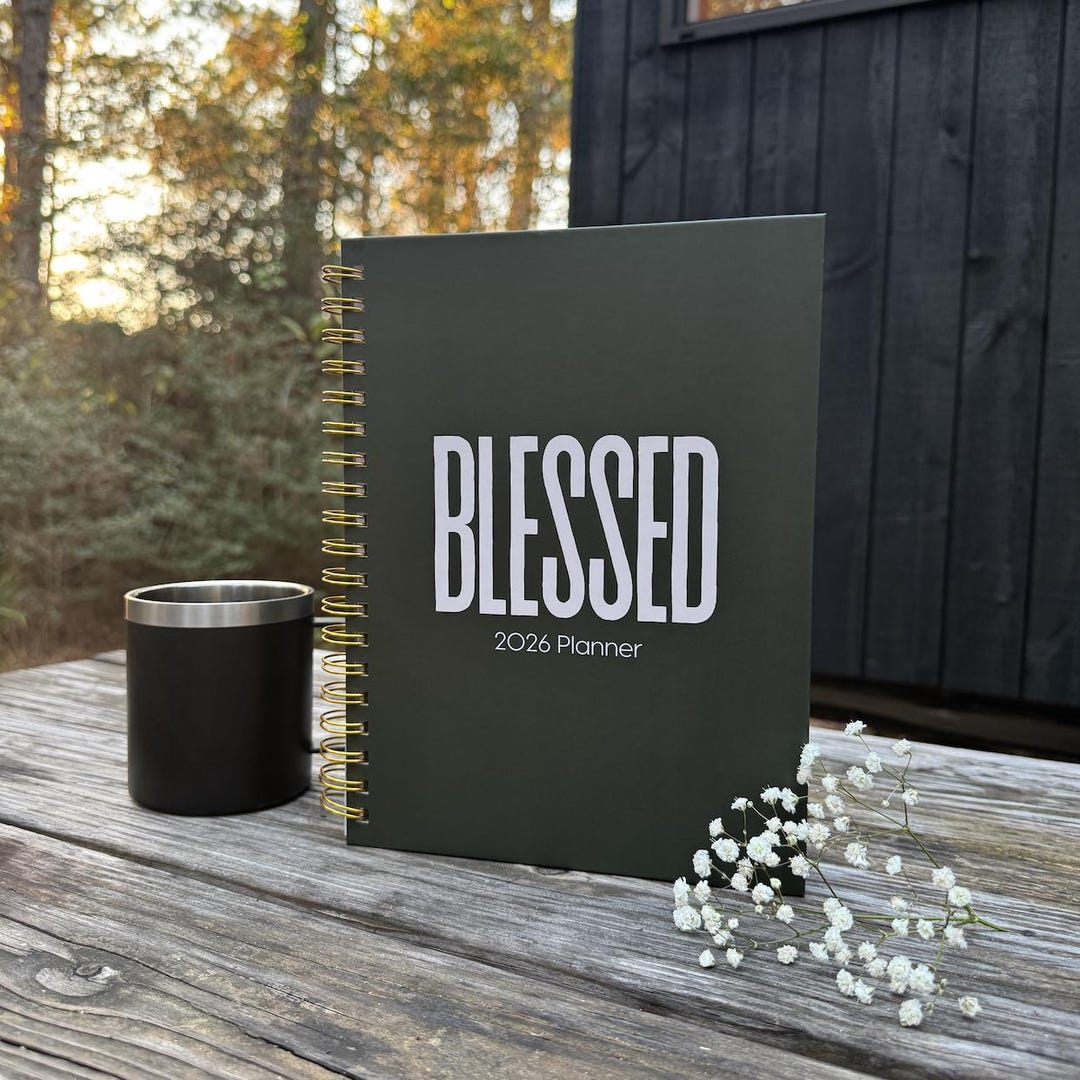 2026 BLESSED Planner - Etsy