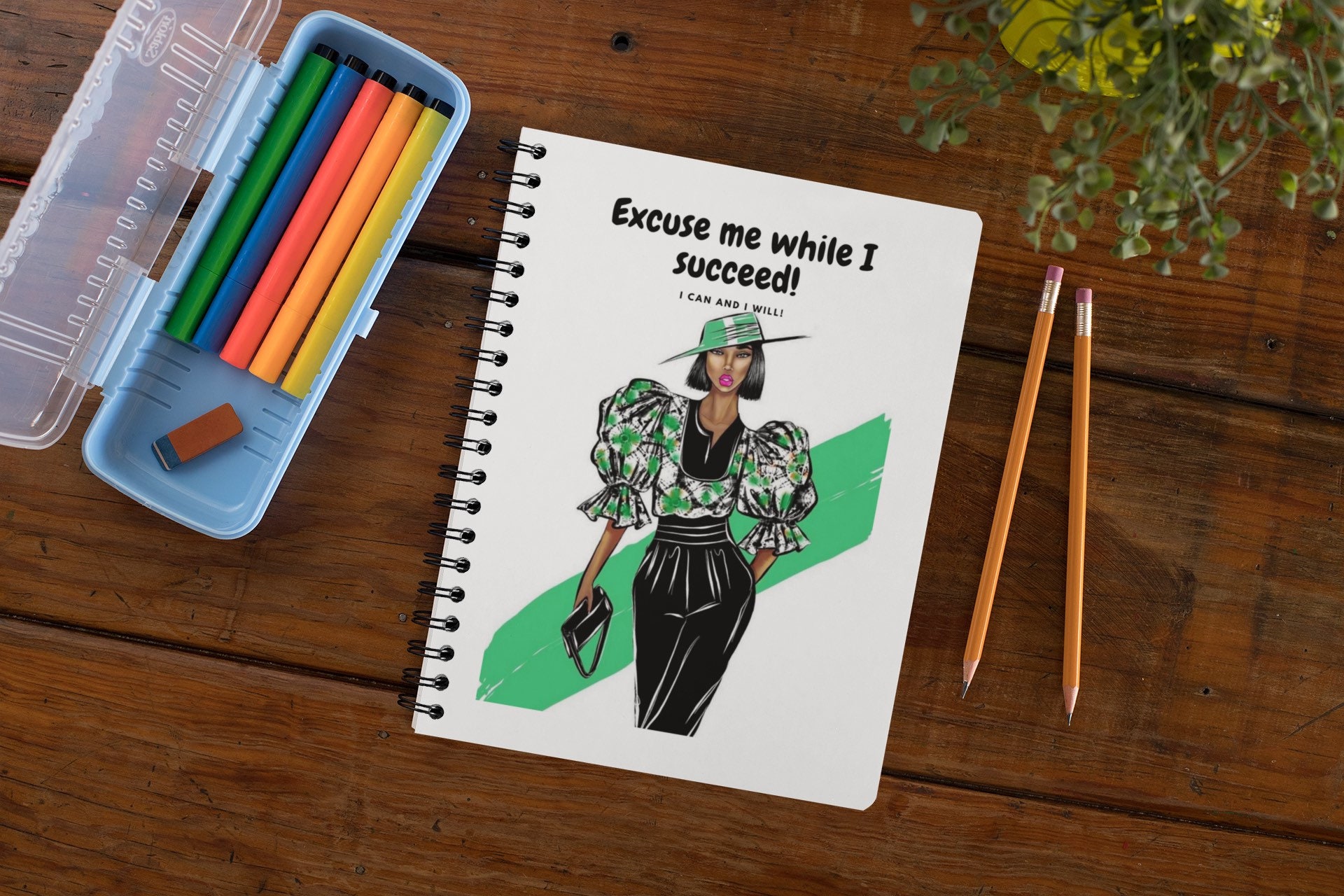 Notebook A5 Girl Boss Notebook, Girl Boss Journal 100% Recycled Paper ...