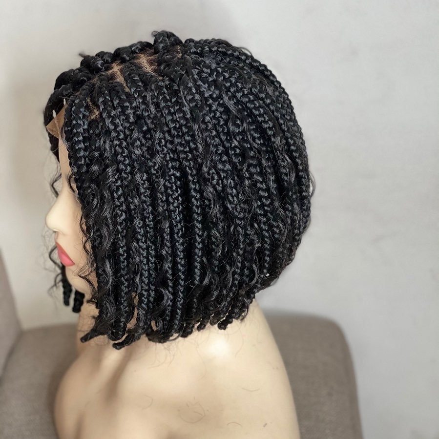 Goddess Knotless Bob Braid Wig Box Braid Wig Goddess Braid Wig