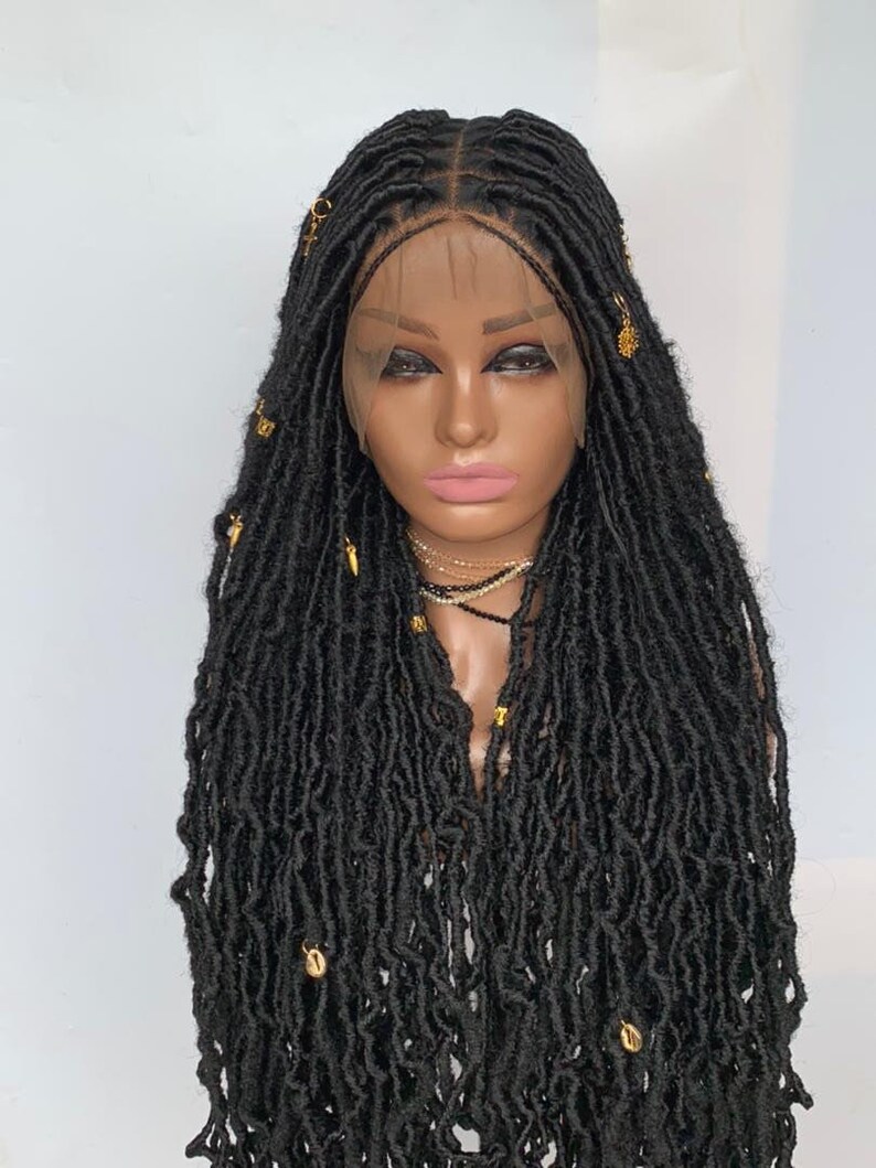 Faux Locs Wig, Locs Wig, Dread Locs, Rasta Locs Wig, Butterfly Locs ...