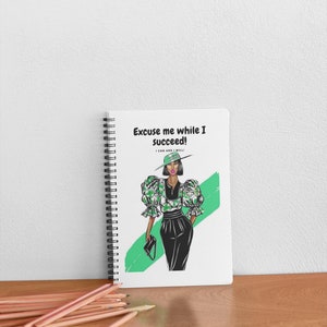 Notebook A5 Girl Boss Notebook, Girl Boss Journal 100% Recycled Paper ...