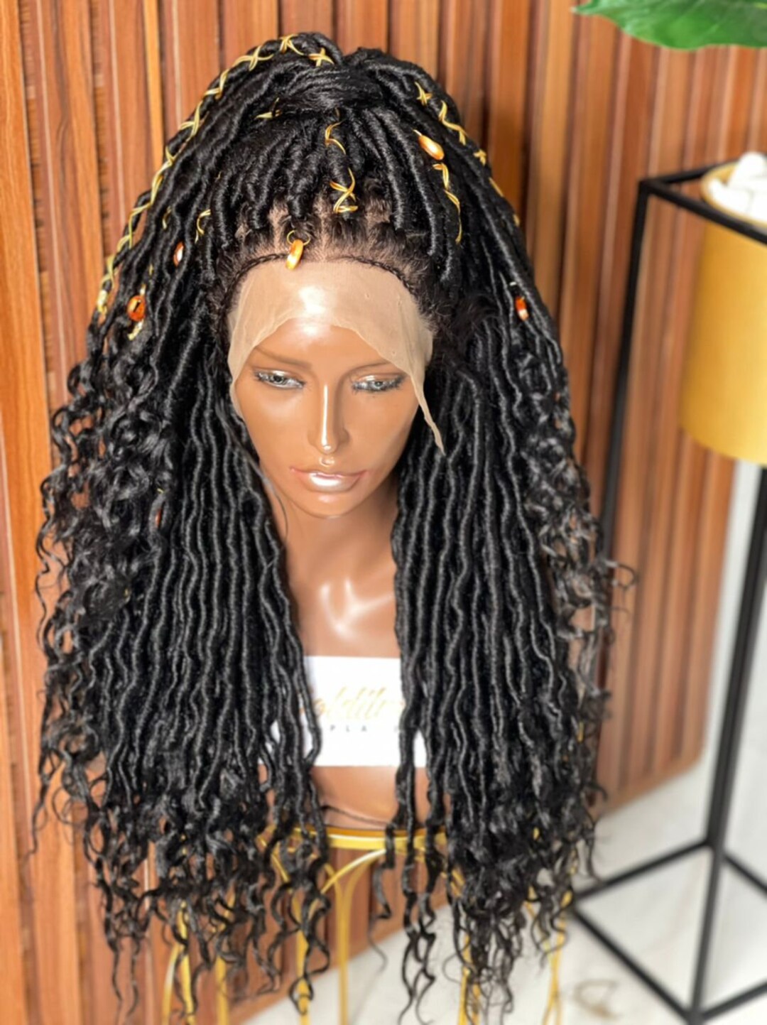 Goddess Locs Wig, Messy Locs, Distress Locs Wig, Dread Loc Wig, Faux ...