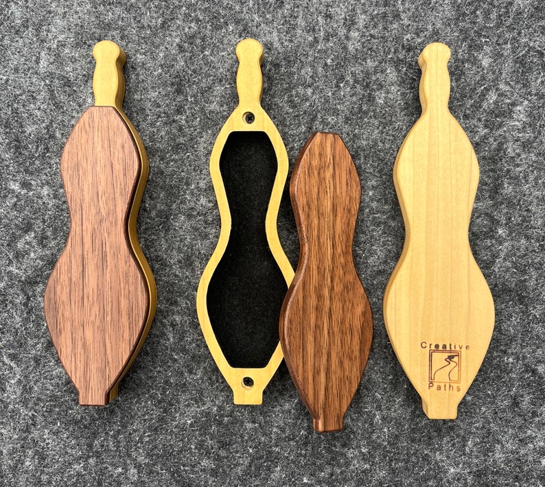 Appalachian Music Wooden Pick Trinket Box Collection - Banjo, Fiddle ...