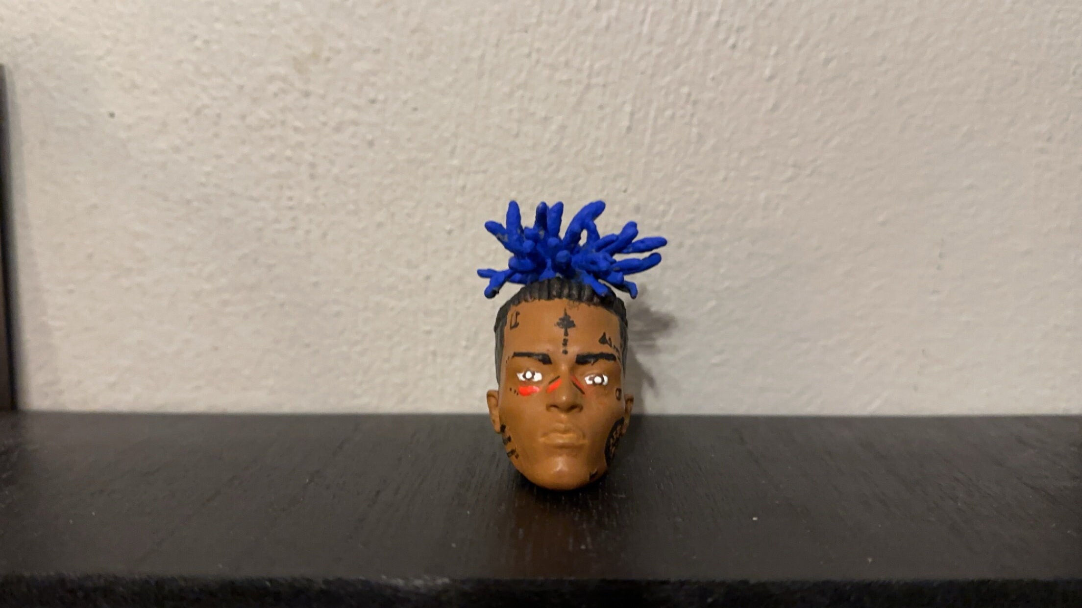 Xxxtentacion 1/6 Scale Figure Head - Etsy