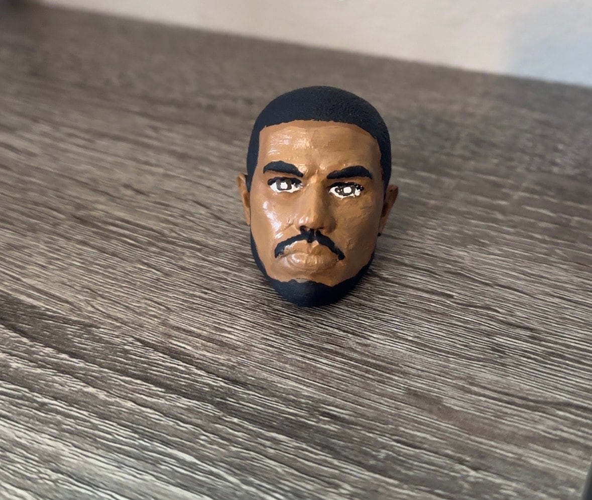 Michael B Jordan Head “creed” 1/6 Scale - Etsy