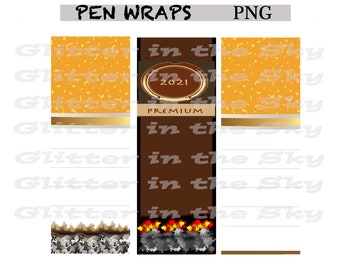 Baseball Pen Wraps, Sports Pen Wrap, Pen Wraps, Inkjoy Glitter Pen ...