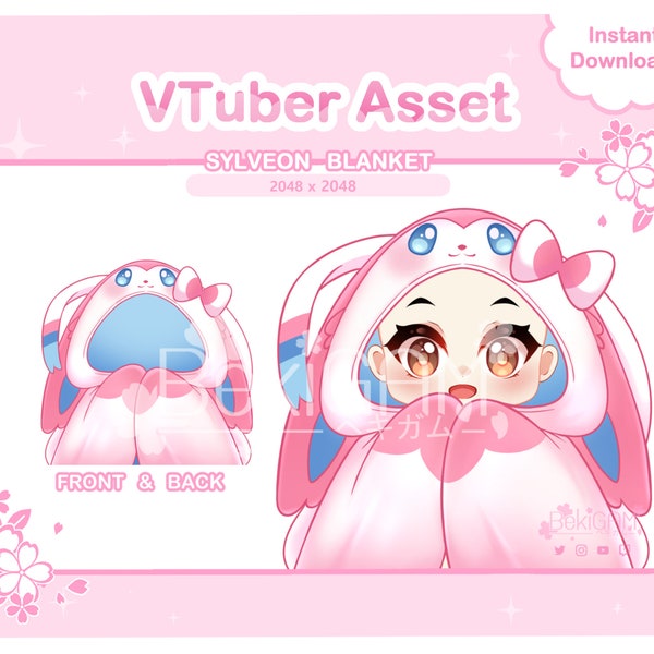 Vtuber Assets Blanket - Etsy