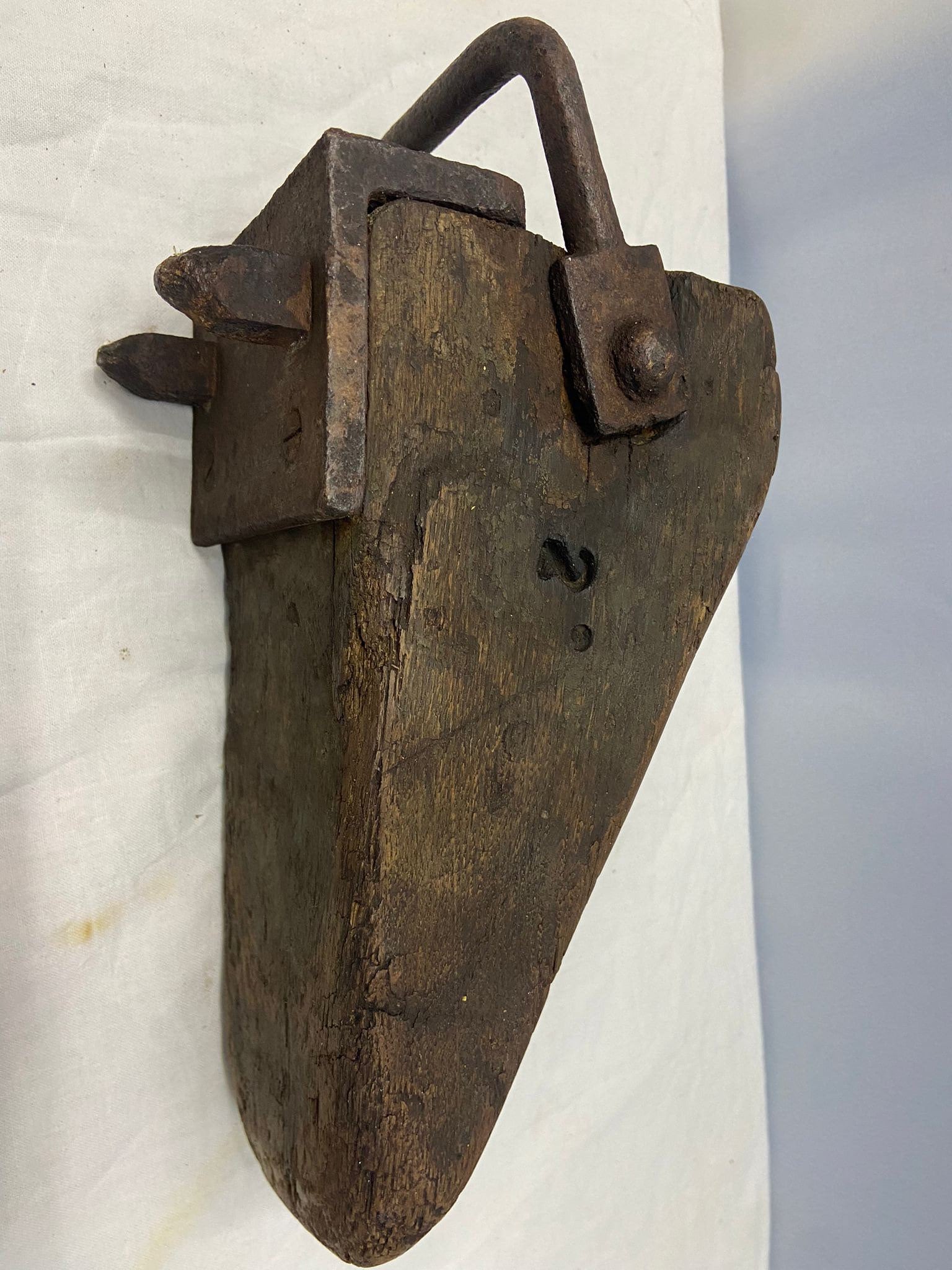 60 vintage Ancient rare Wedge for vintage cars wood and iron years 50 ...