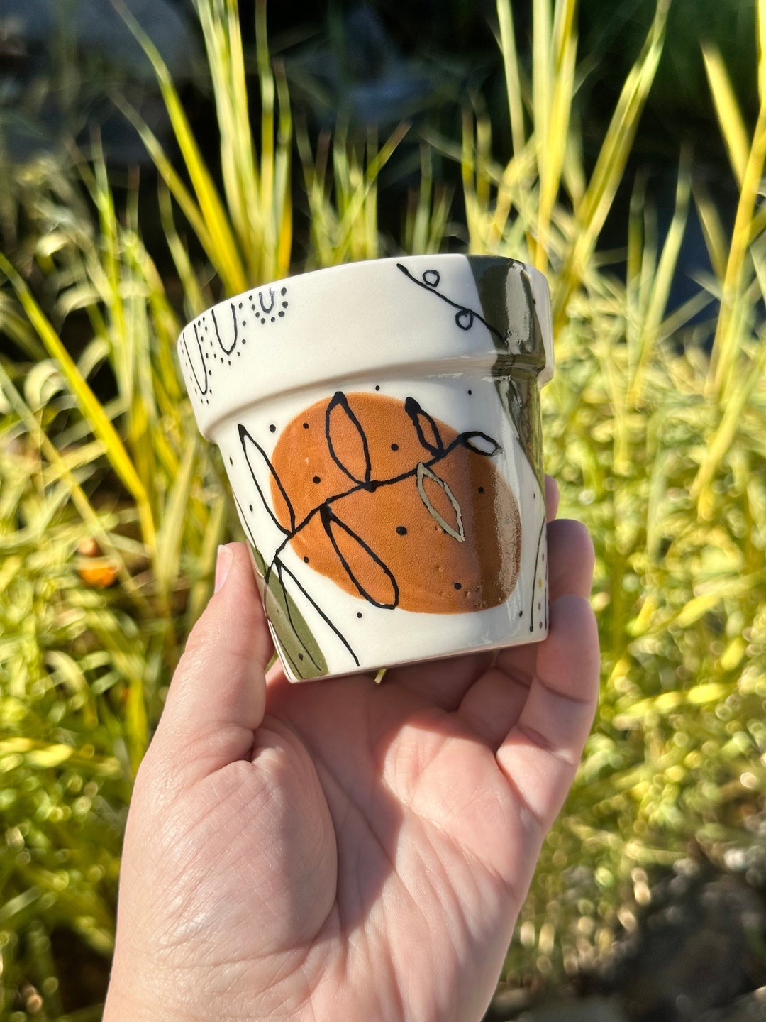 Blobs and Doodles Multi-purpose Vessel With Gold Luster 2 - Etsy