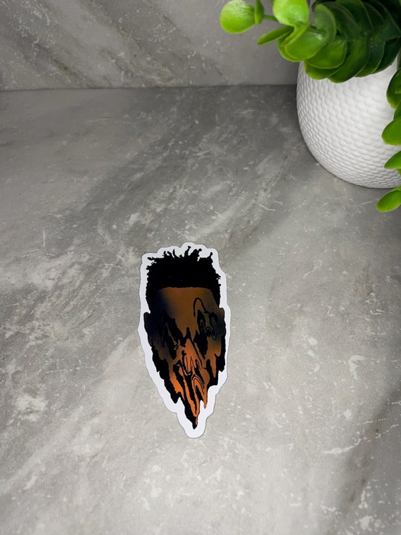 The Weeknd MDM MELT HEAD Sticker - Etsy
