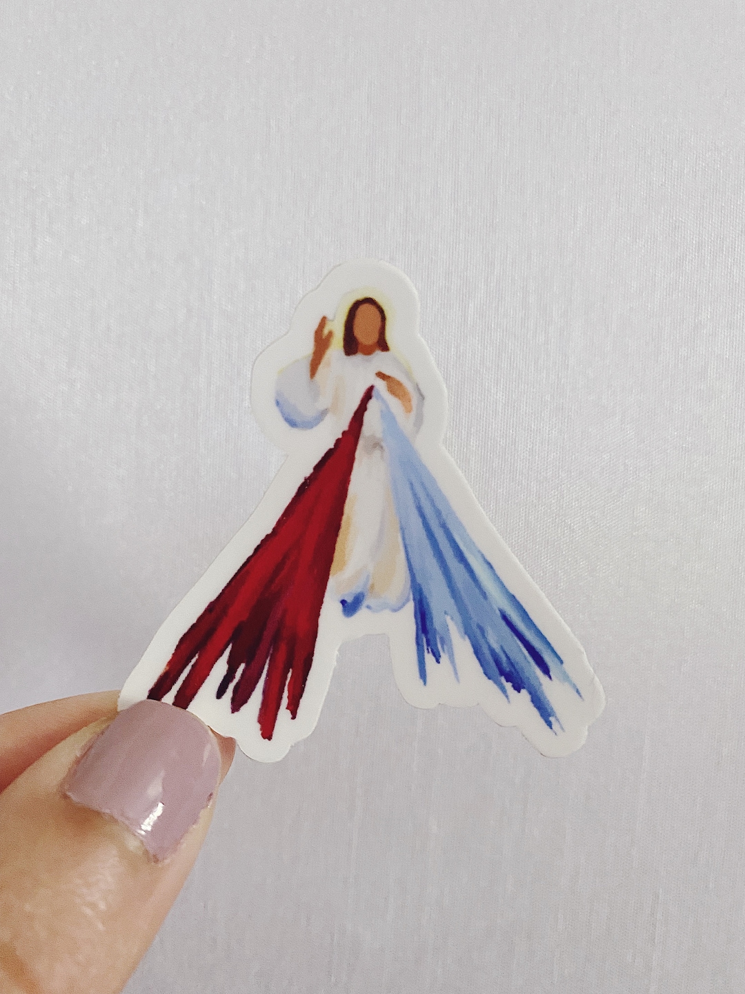 Divine Mercy Jesus Sticker Catholic Christian Sticker - Etsy