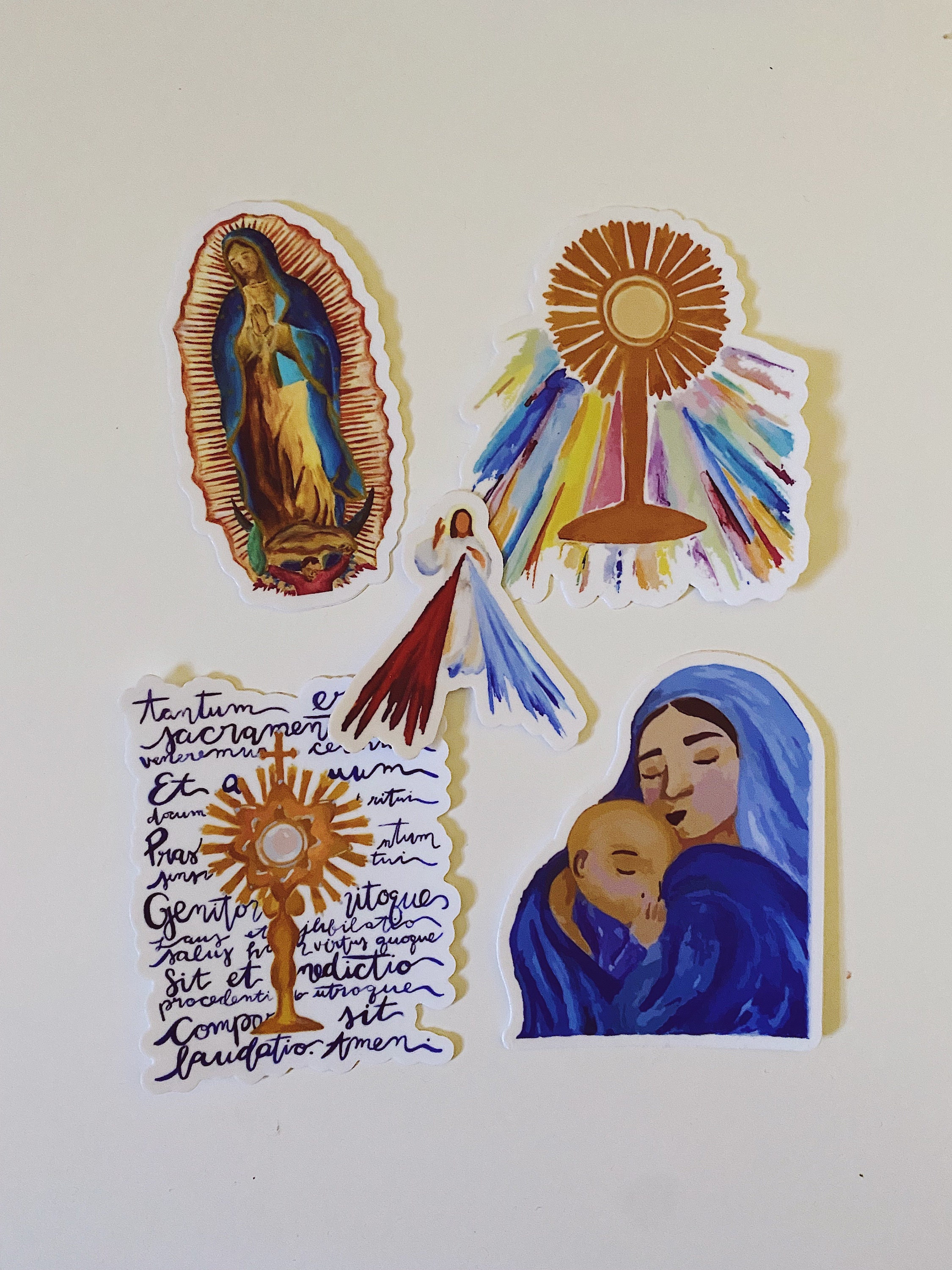 Catholic Sticker Bundle - Etsy