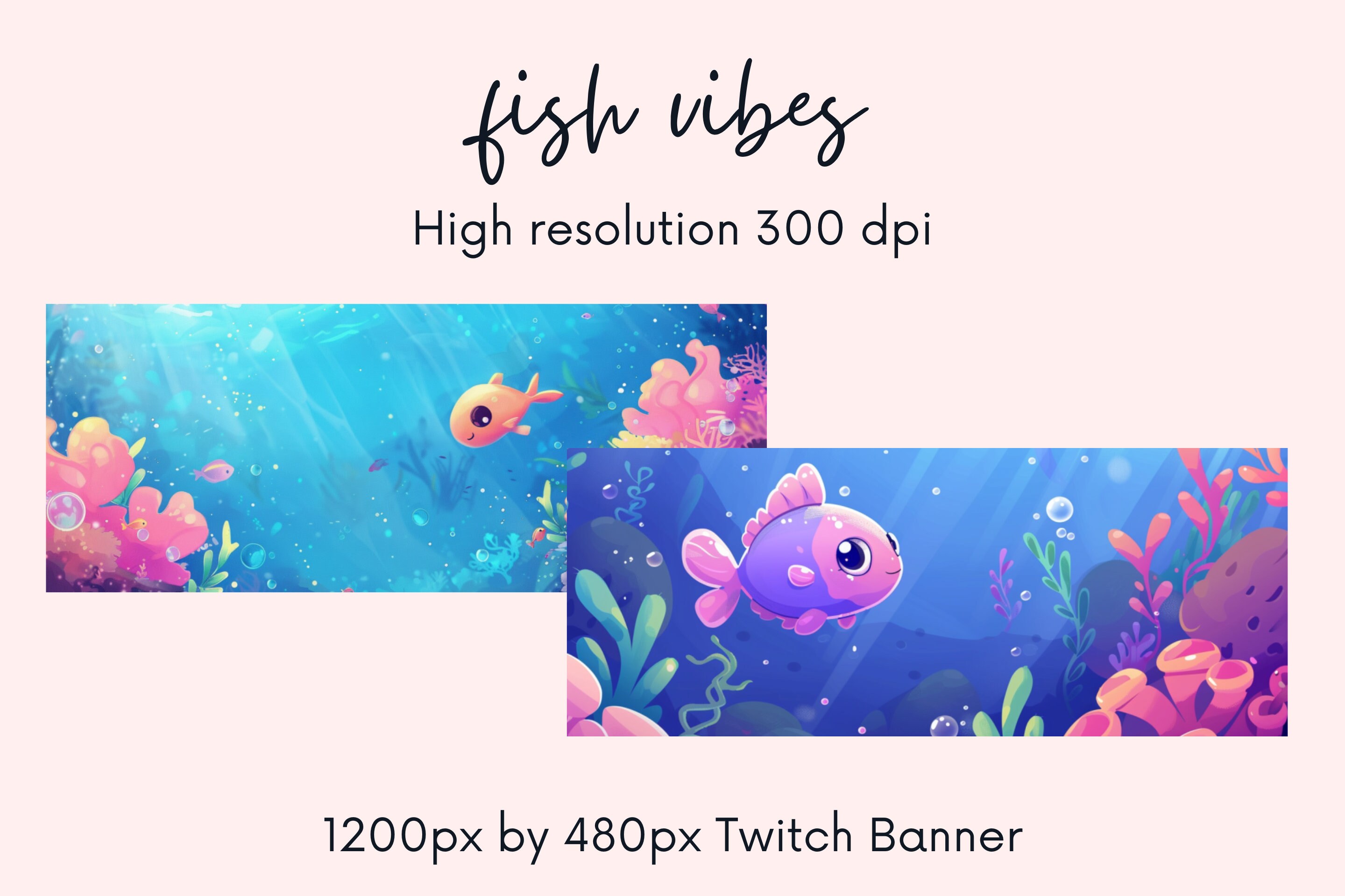 Fish Twitch Banner Background Twitch Profile thunderstormy View Purple ...