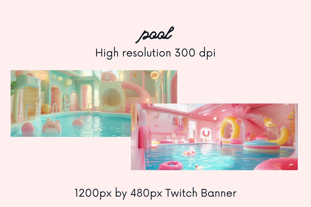 Pool Twitch Banner| Twitch Background| | Twitch Profile |thunderstormy ...