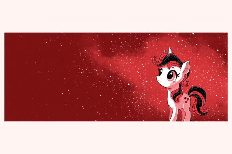 Pony Twitch Banner| Twitch Background| | Twitch Profile |thunderstormy ...