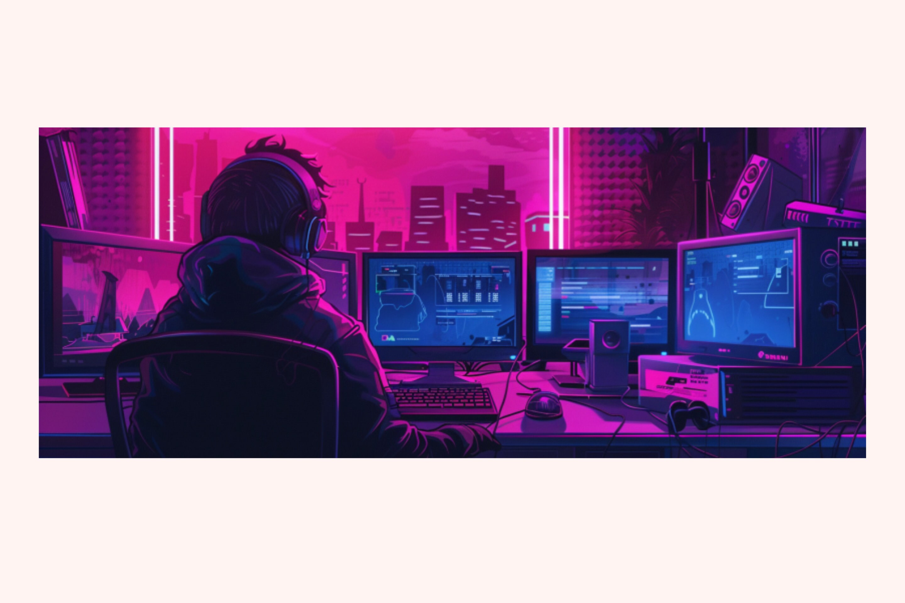 Lofi Twitch Banner| Twitch Background| | Twitch Profile |plant View ...