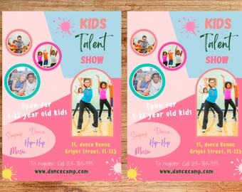 School Talent Show Flyer - Etsy