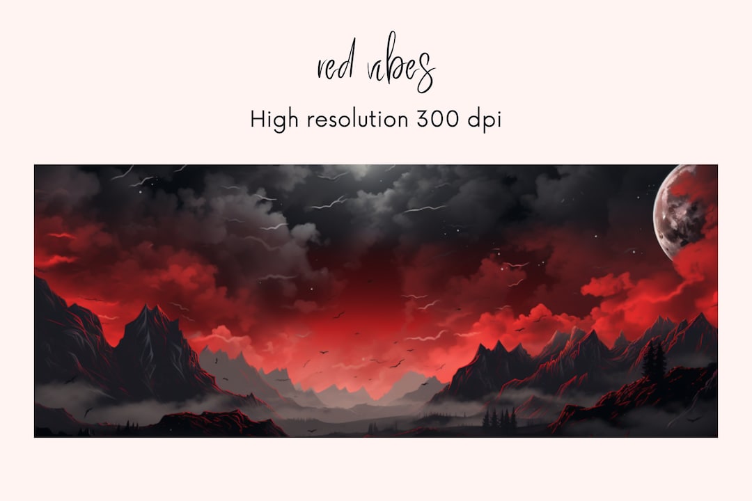 Red Twitch Banner| Twitch Background| | Twitch Profile |thunderstormy ...