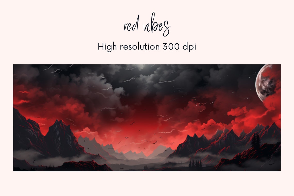 Red Twitch Banner| Twitch Background| | Twitch Profile |thunderstormy ...