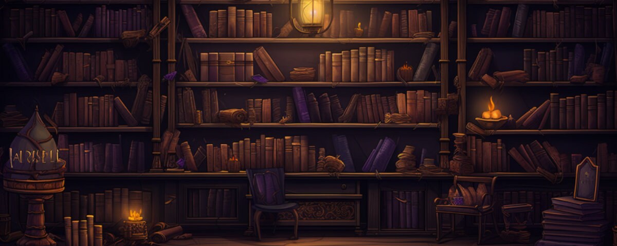 Book Shelf twitch Banner Twitch Background Twitch Profile - Etsy