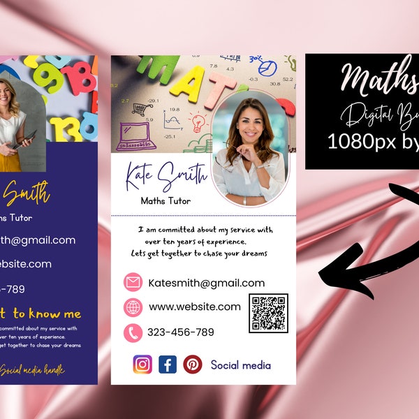 Tutor Business Card - Etsy