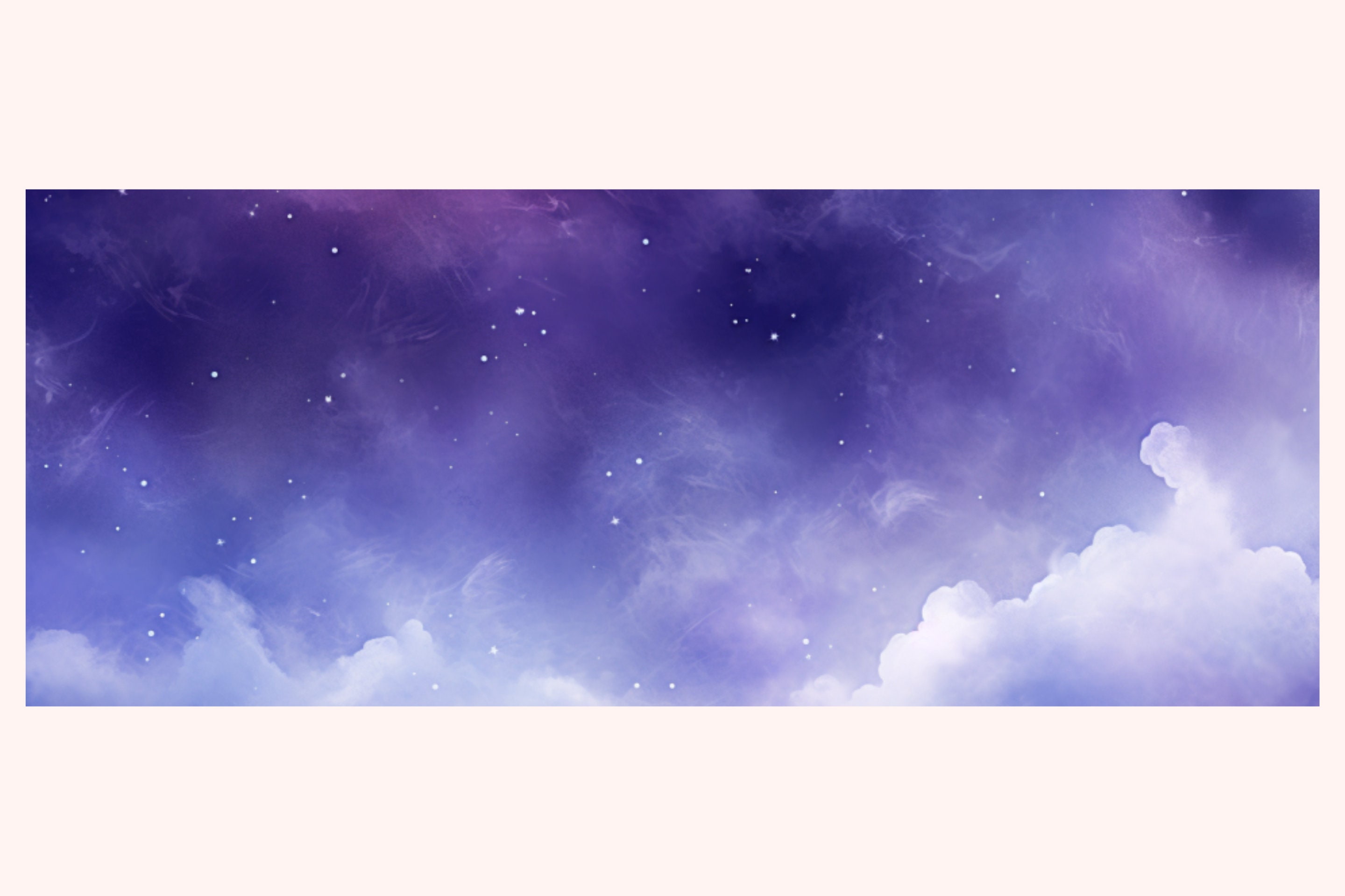 Twitch Banner| Twitch Background| | Twitch Profile |water Colot Galaxy ...