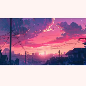 Lofi Twitch Banner Twitch Background Twitch Profile plant View Purple ...