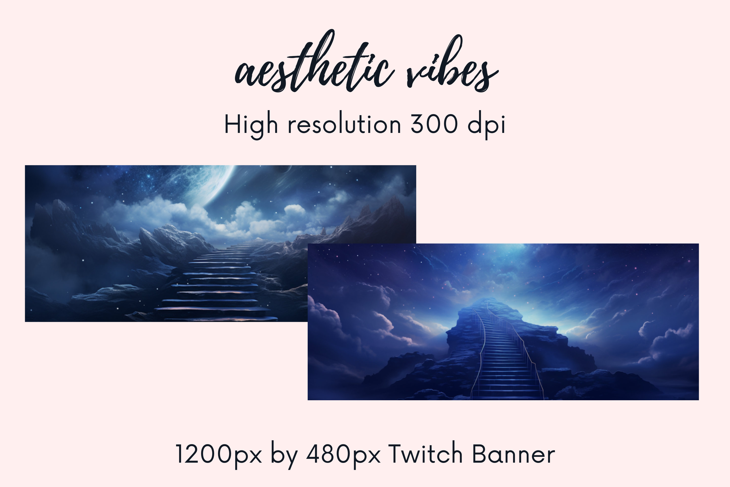 Aesthetic Twitch Banner| Seamless Hearts |twitch Background| Twitch ...
