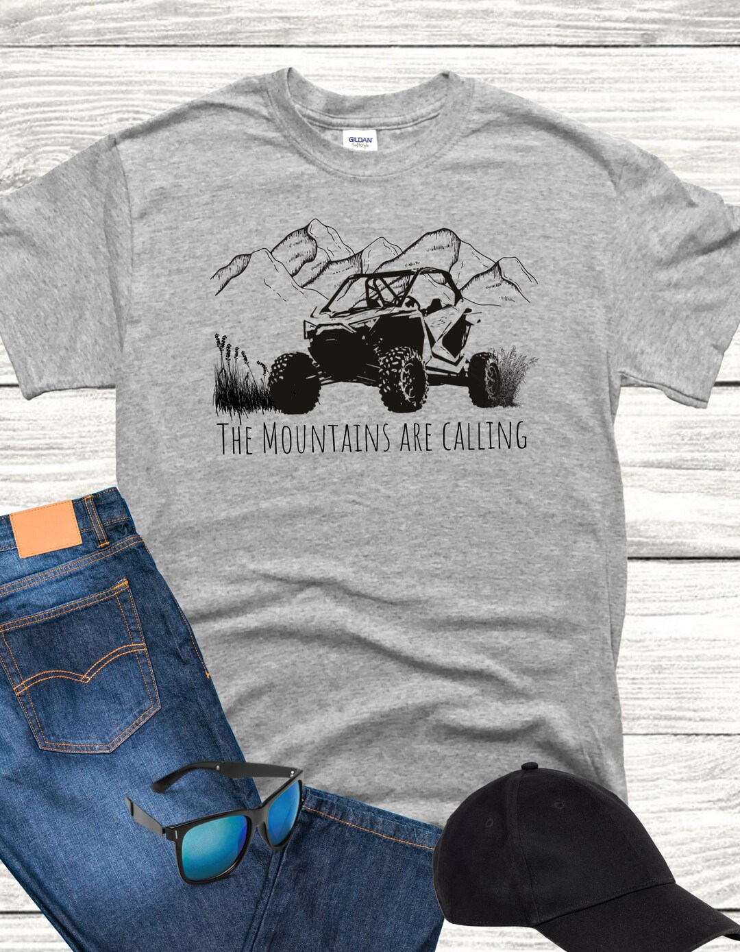 Mens Rzr Riding Tshirt, Rzr Riding Tee, Rzr Riding, Outdoor ATV, UTV ...
