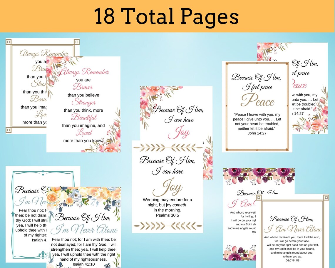 Encouragement Cards Bundle A/inspiring and Positive Notes/printable ...