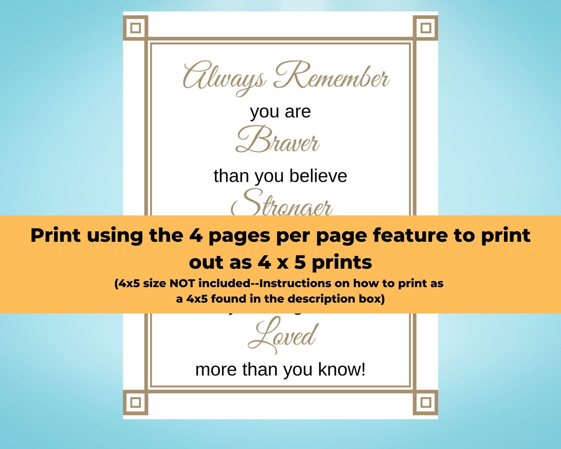 Encouragement Cards Bundle A/inspiring and Positive Notes/printable ...