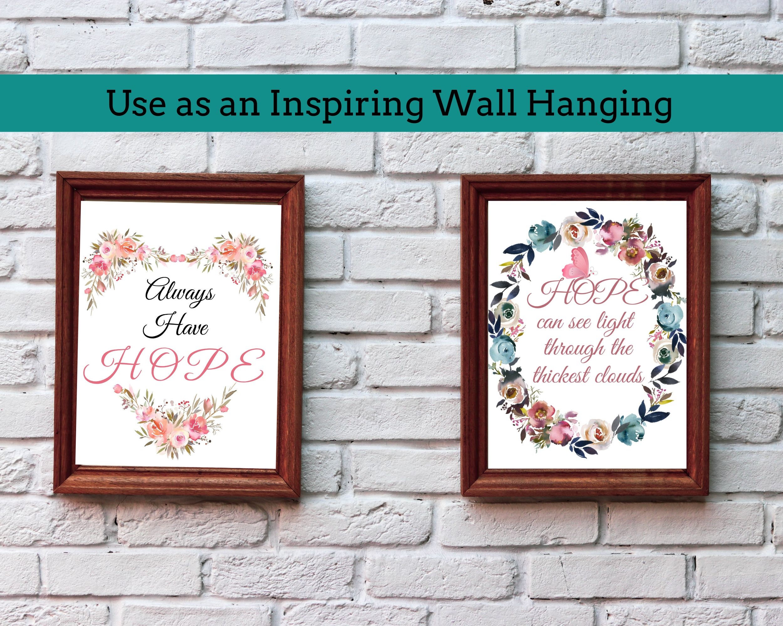 Hope Notes/inspiring and Positive Notes/printable Hope Signs/lds ...