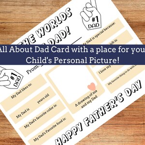 Fathers Day Printable Coloring Page Printable All About Dad Fill in ...