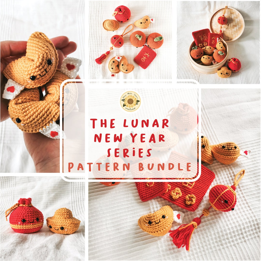 The Lunar New Year Series: Pattern Bundle [6 Patterns] [DIGITAL PATTERN ...