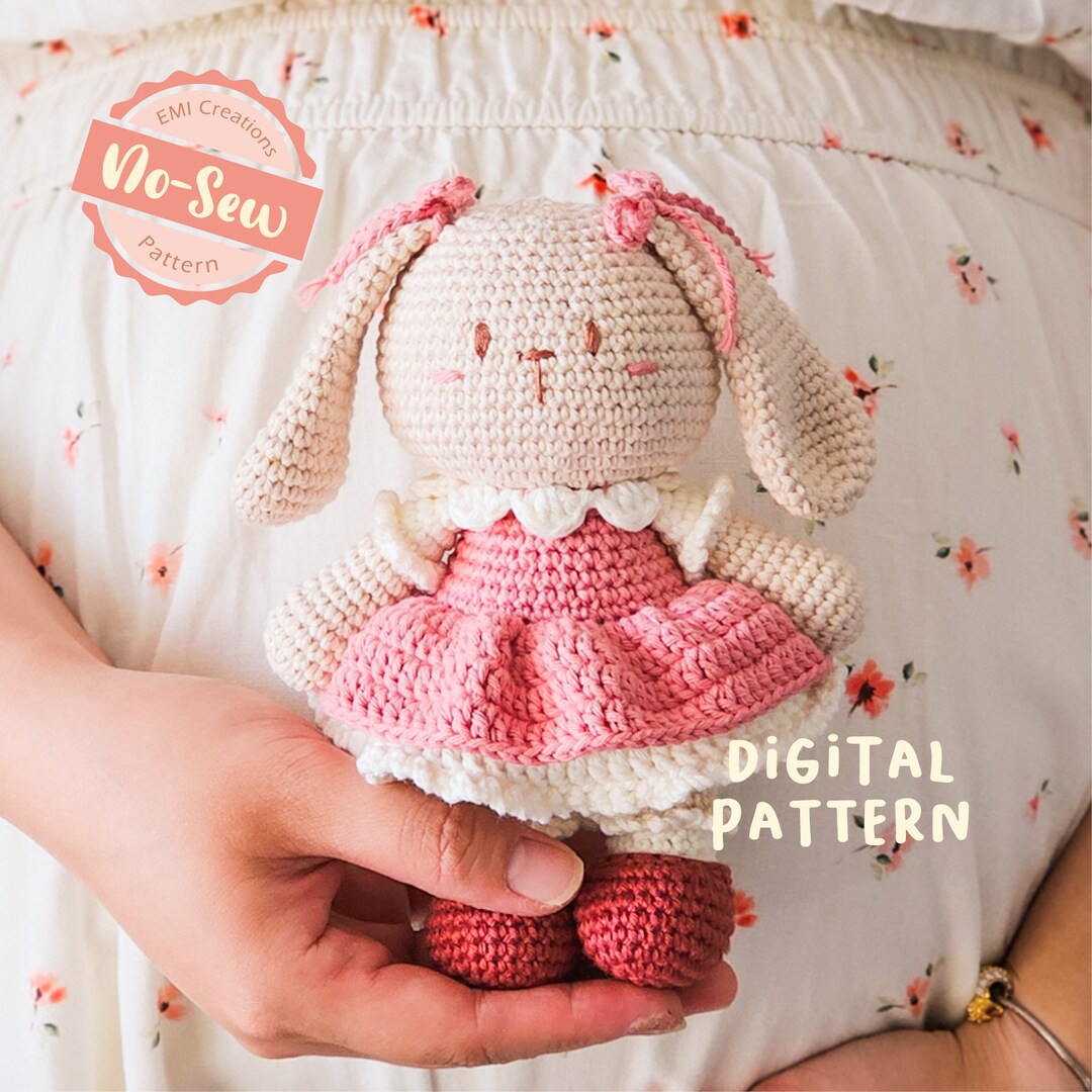 Bunny Pals: Flopsy the Bunny [DIGITAL PATTERN Only][no-sew Pattern ...