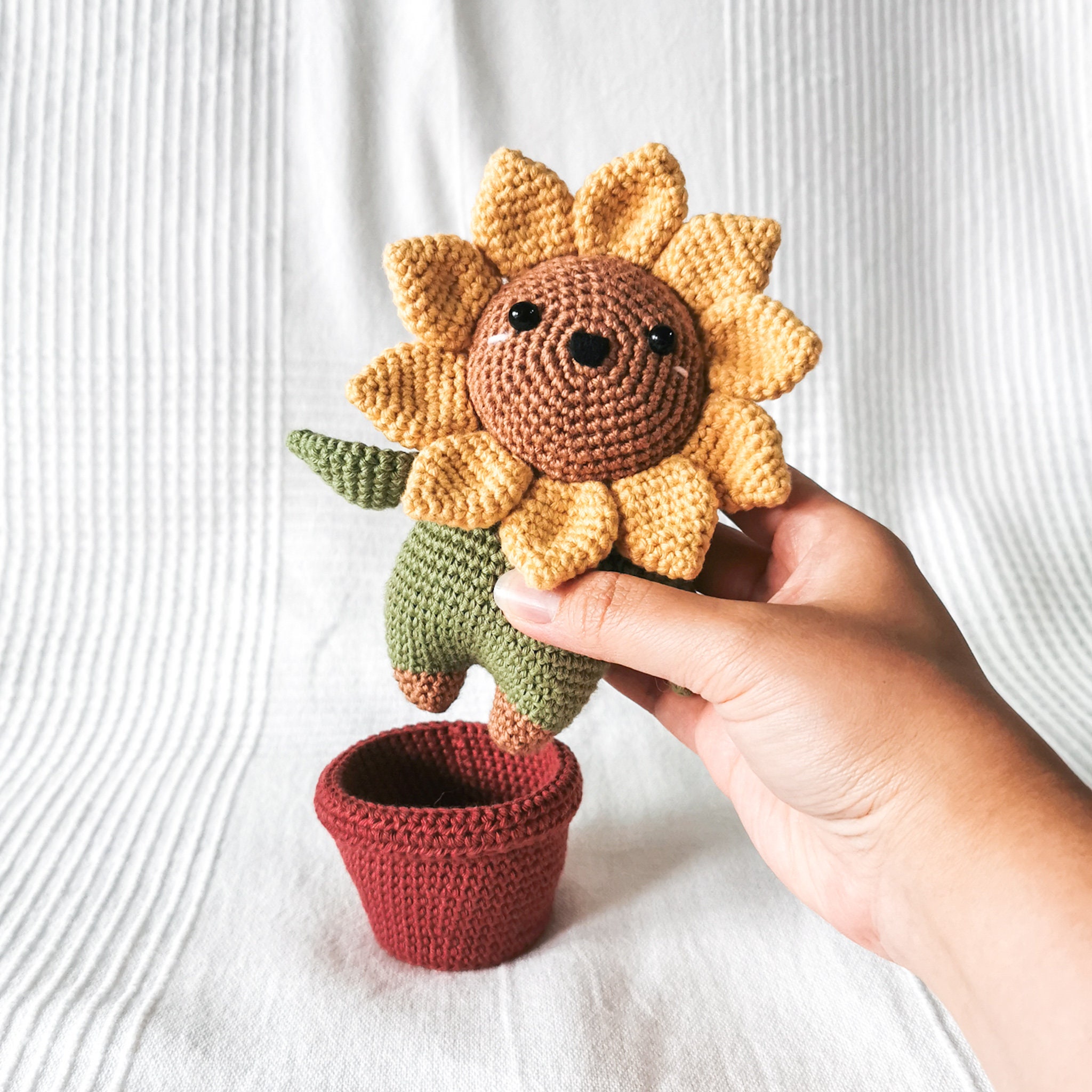 Plant Heads: Sunny the Sunflower DIGITAL PATTERN ONLY - Etsy