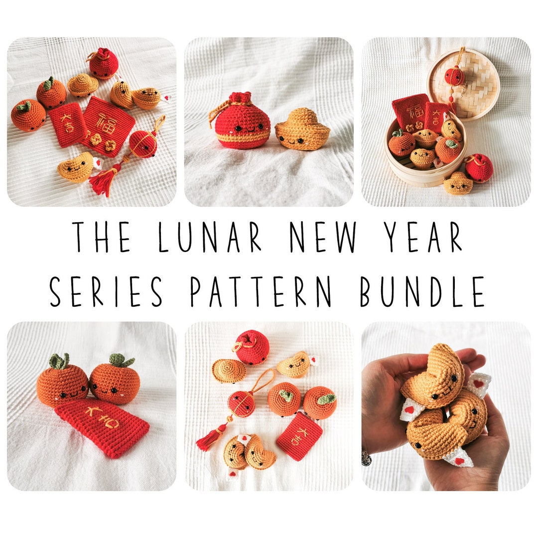 The Lunar New Year Series: Pattern Bundle 6 Patterns - Etsy