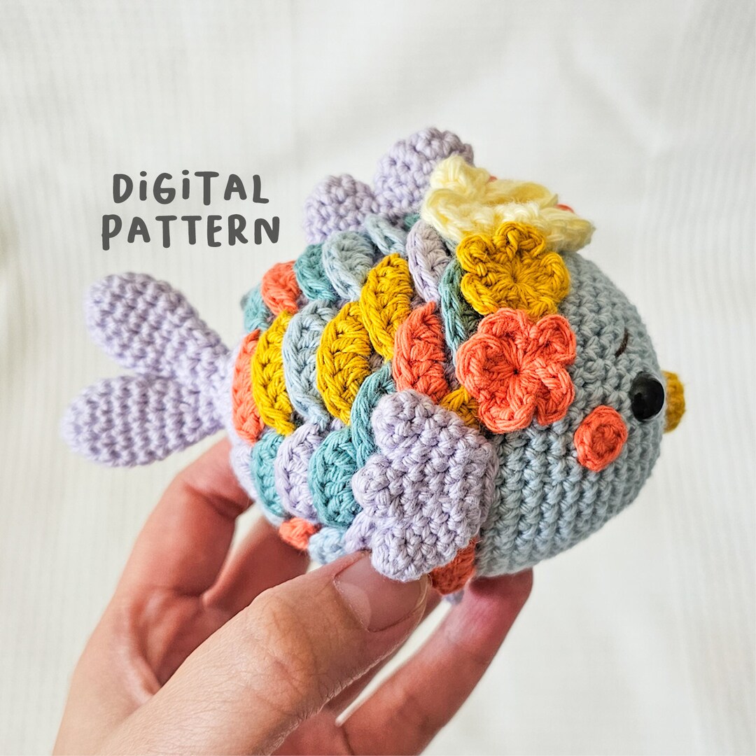 Under the Sea: Queenie the Rainbow Fish [DIGITAL PATTERN Only ...