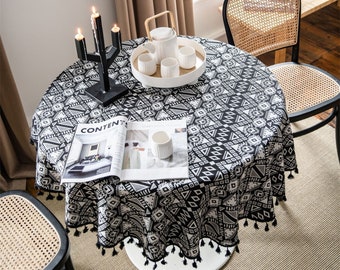 Geometric Tablecloth - Etsy