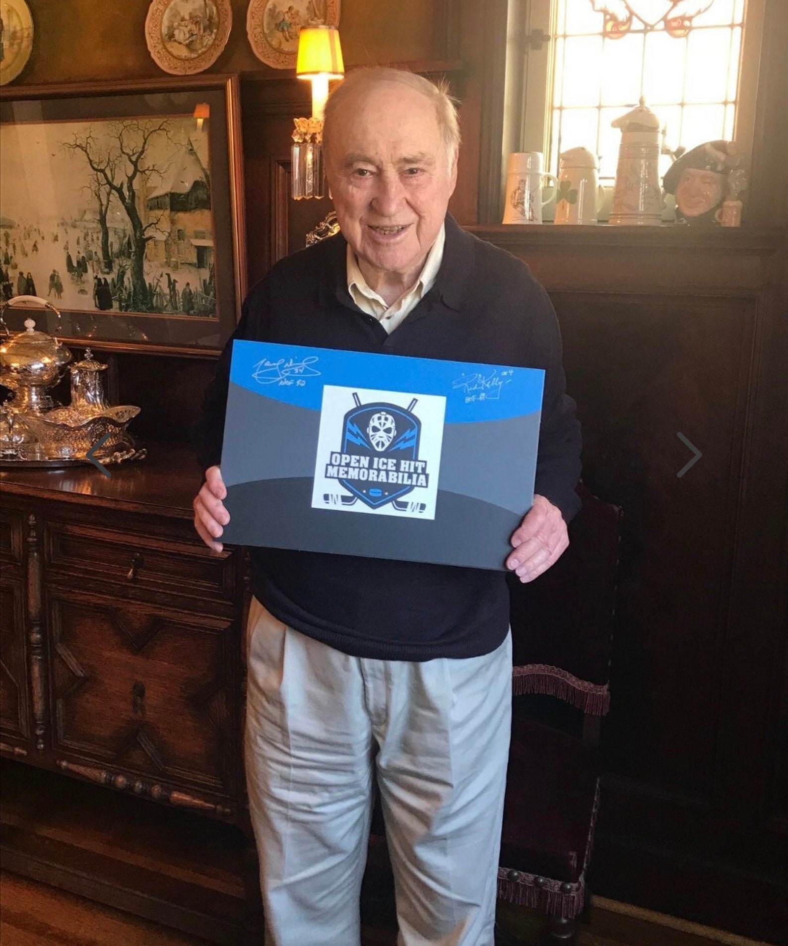 Johnny Bower Red Kelly Toronto Maple Leafs Signed Maple Leafs 8x10 - Etsy