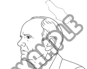 pillar of fire coloring page