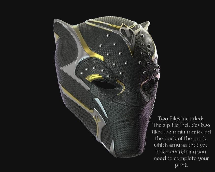 Shuri Black Panther Mask - Digital Download STL 3D Printing | Cosplay ...