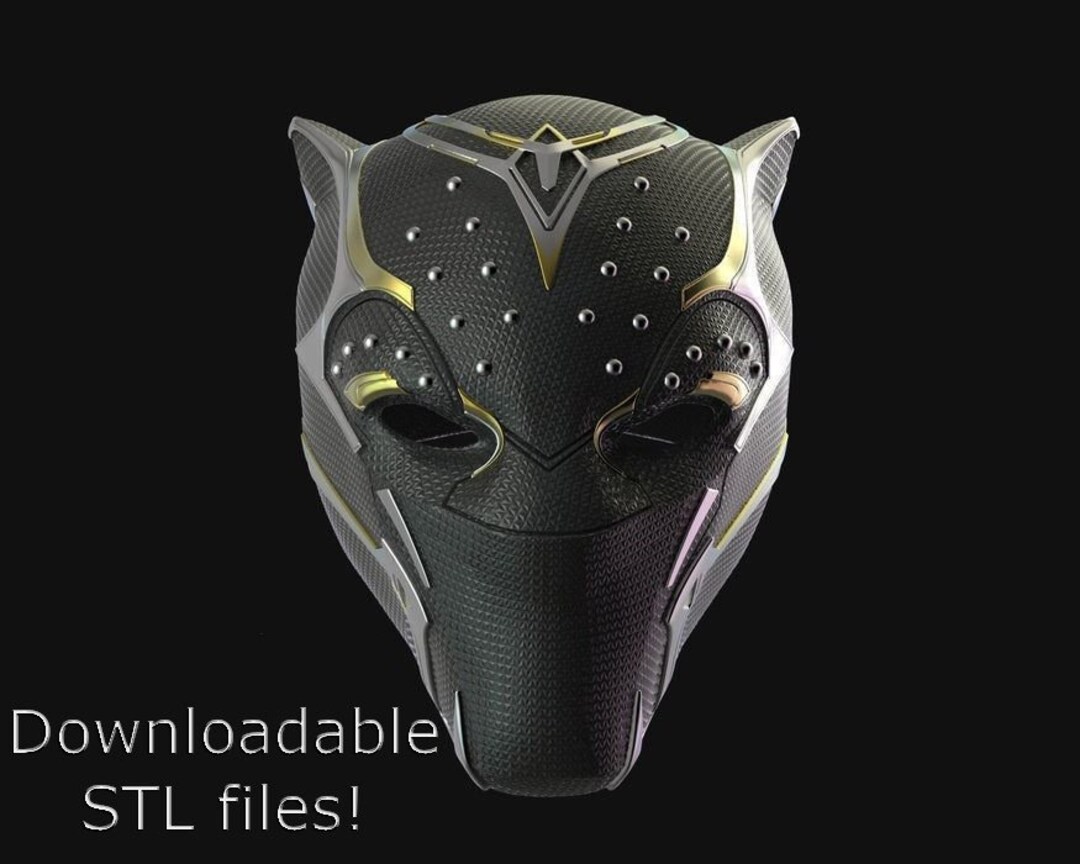 Shuri Black Panther Mask - Digital Download STL 3D Printing | Cosplay ...